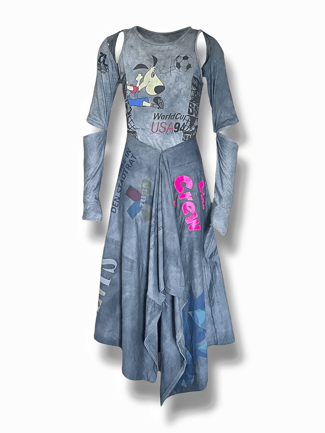 Graphic Panel Tank With Vented Sleeves and Wrapper